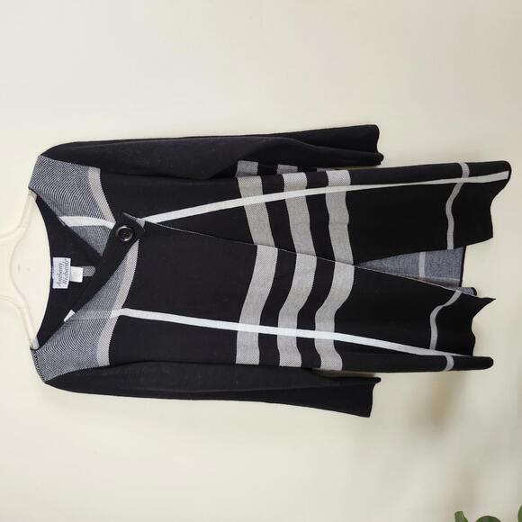 Anthony Richards | Sweaters | Anthony Richards Neutral Large Plaid Top ...